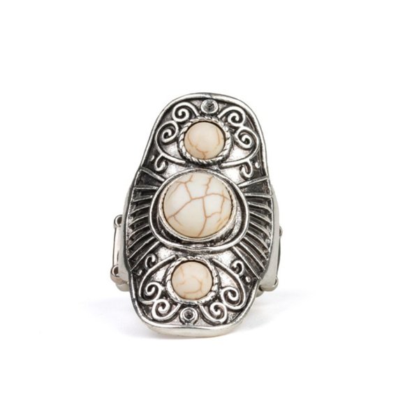 paparazzi | Jewelry | Paparazzi Stone Oracle White | Poshmark